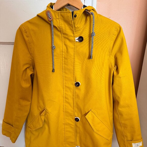 Joules | Jackets & Coats | Joules Hooded Rain Jacket Us 8 Uk 2 ...